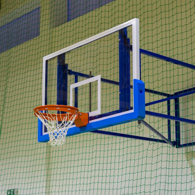 PROFESSIONAL 105X180 CM BASKETBALL BACK-BOARD - TEMPERED GLASS