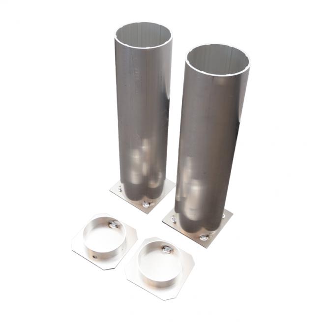 GROUND SOCKET FOR FLOOR MOUNTING OF THE POSTS